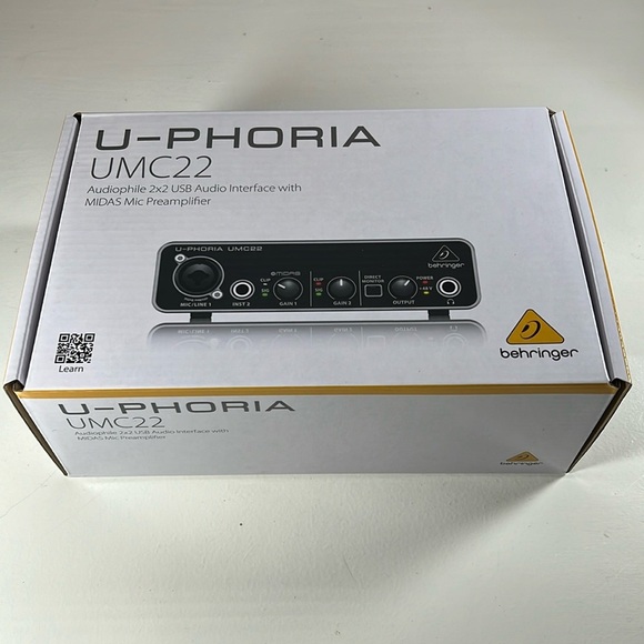 U-Phoria | Computers, Laptops & Parts | Behringer Uphoria Umc22 ...